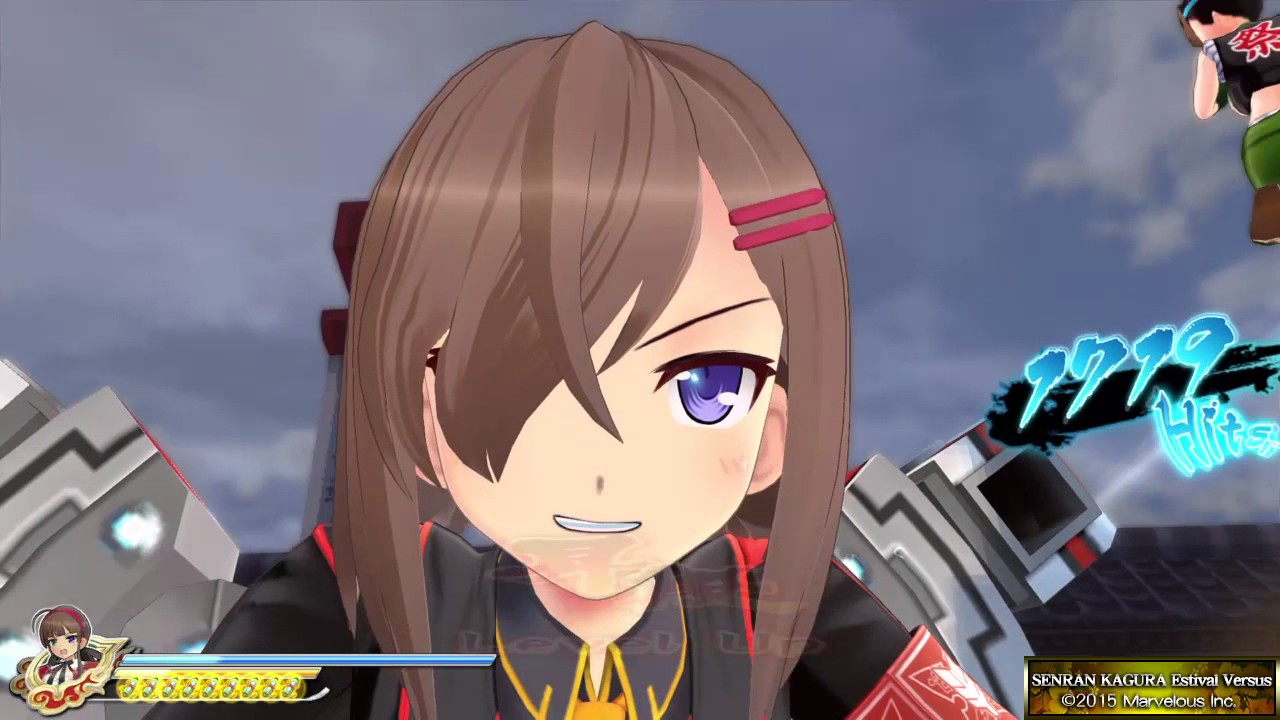 Ryobi's Moveset (SENRAN KAGURA ESTIVAL VERSUS) - YouTube