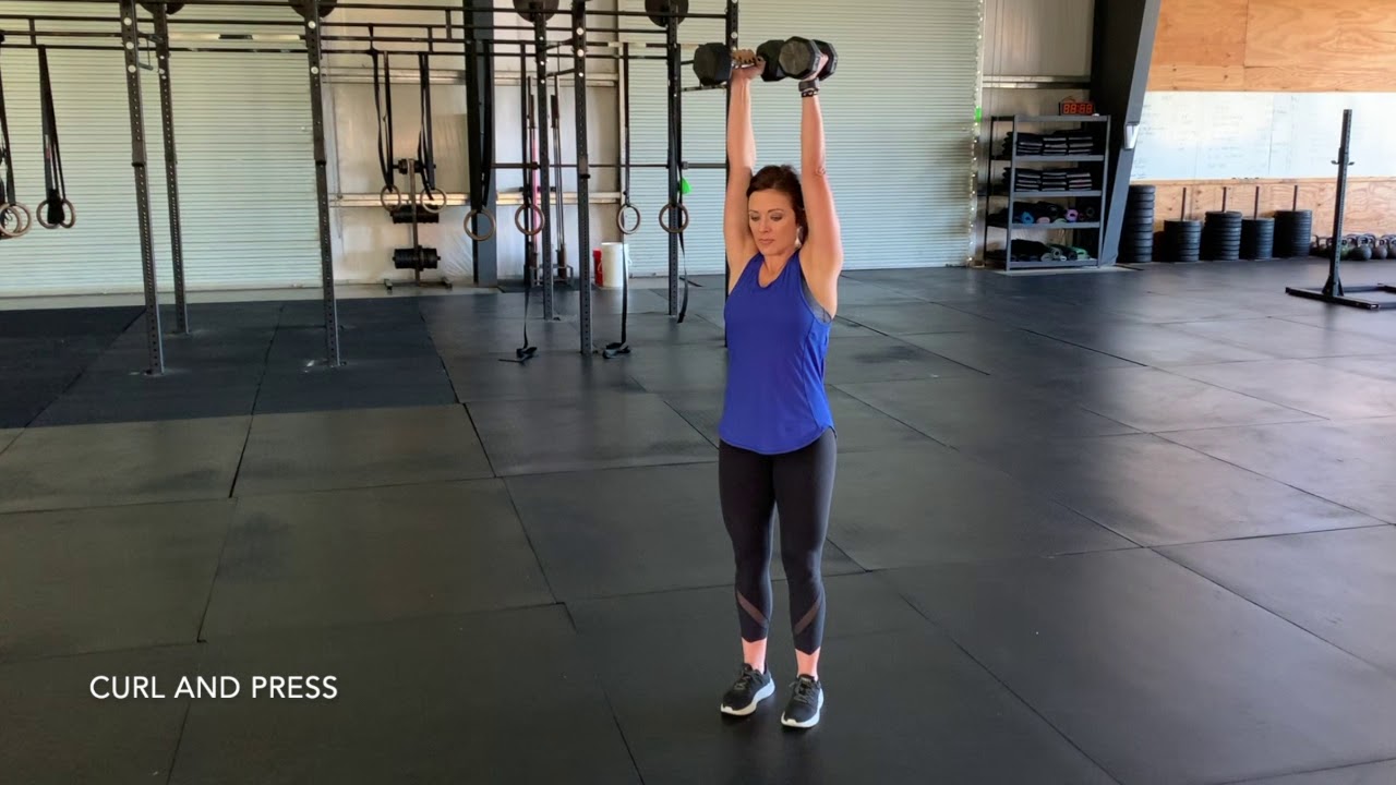 DB Curl & Press - YouTube