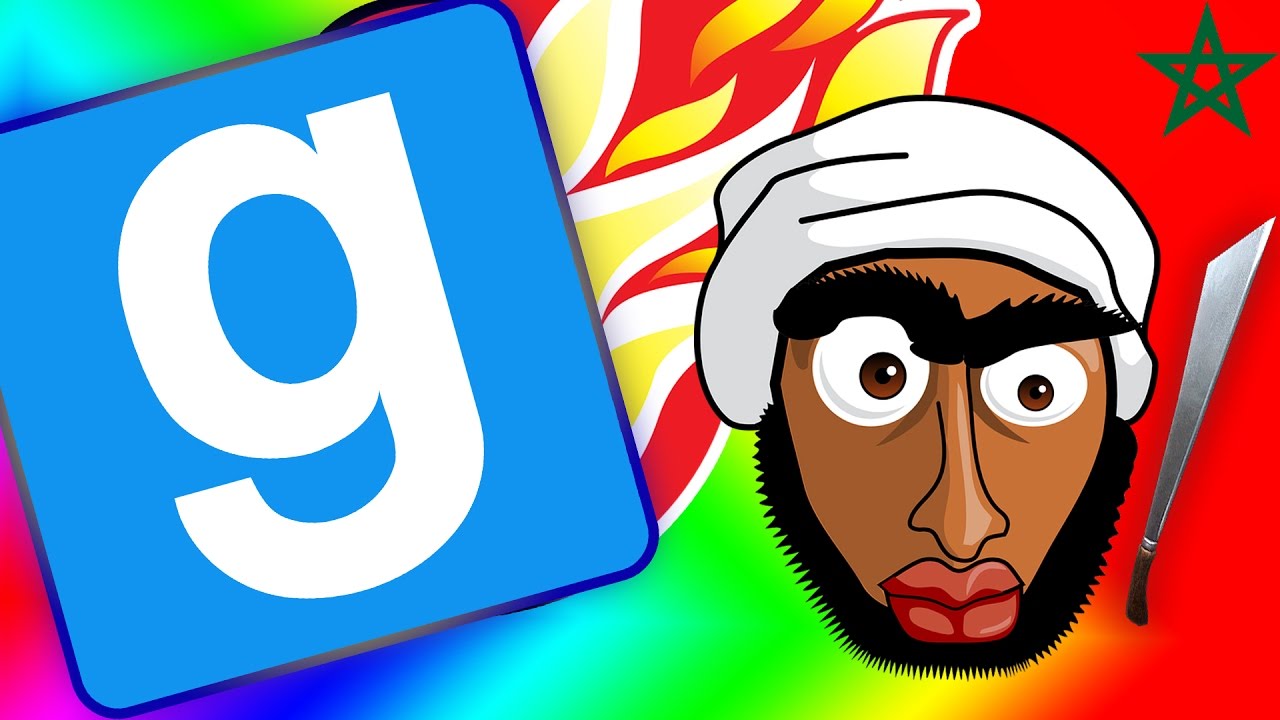 HALOUF DEVIENT FOU ! Garry's Mod DARKRP - YouTube