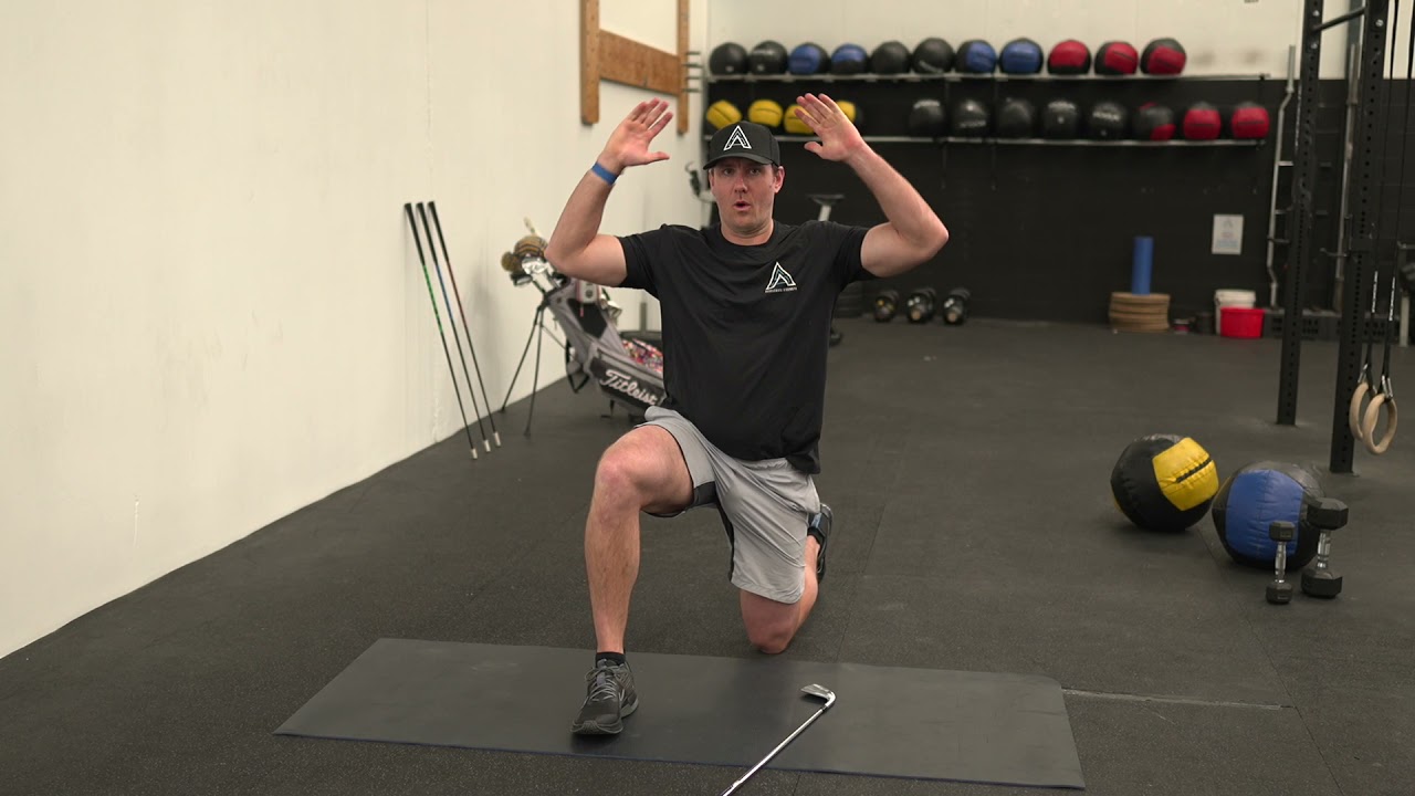 Tall Kneeling Thoracic Rotation - YouTube