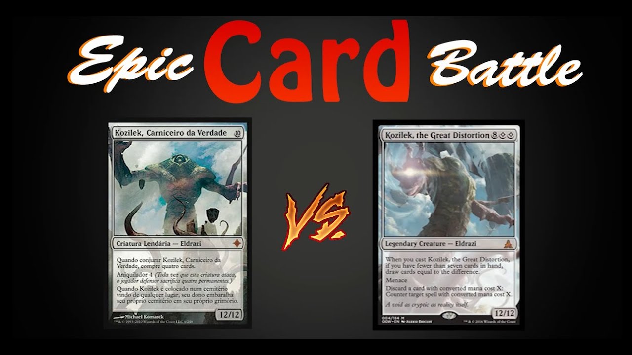 Epic Card Battle #3: Kozilek VS Kozilek - YouTube