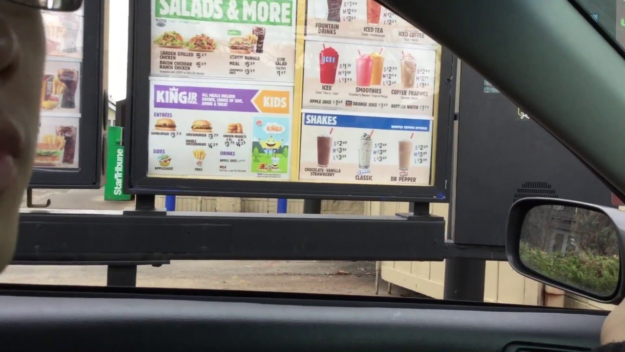 Out To Burger King And Using The DriveThru... - YouTube
