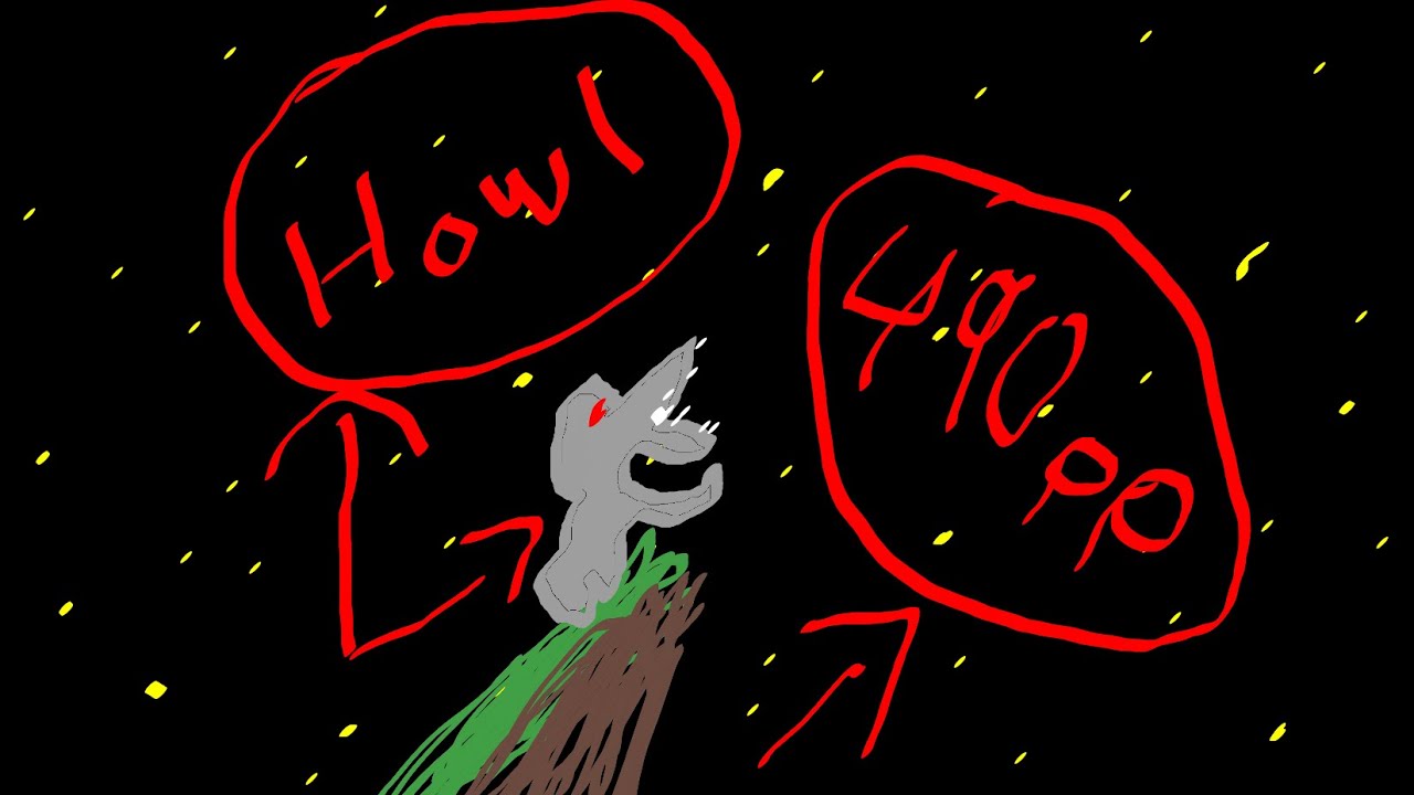 Howl in the night sky 490pp - YouTube