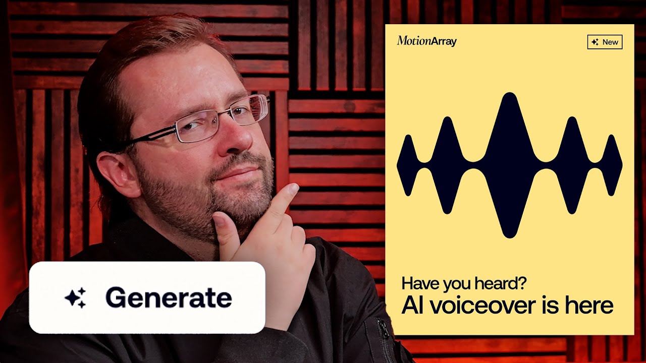 How Good Is Motion Array's NEW AI Voiceover Feature? - YouTube