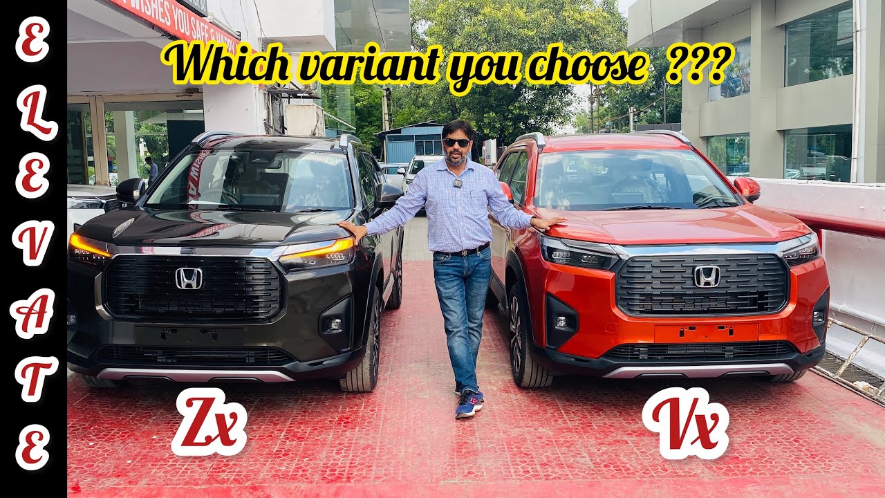 Honda Elevate 2023 ️Comparison Between ZX & VX Variant#youtube# ...