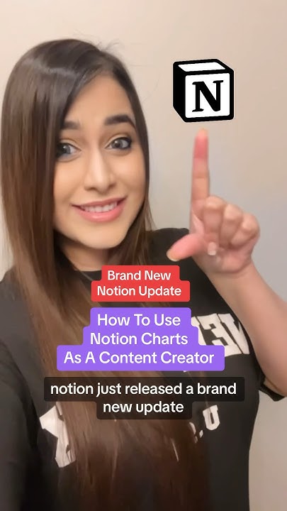 How To Use Notion Charts As A Content Creator Brand New Notion Feature 🚨 Notiontutorial Youtube