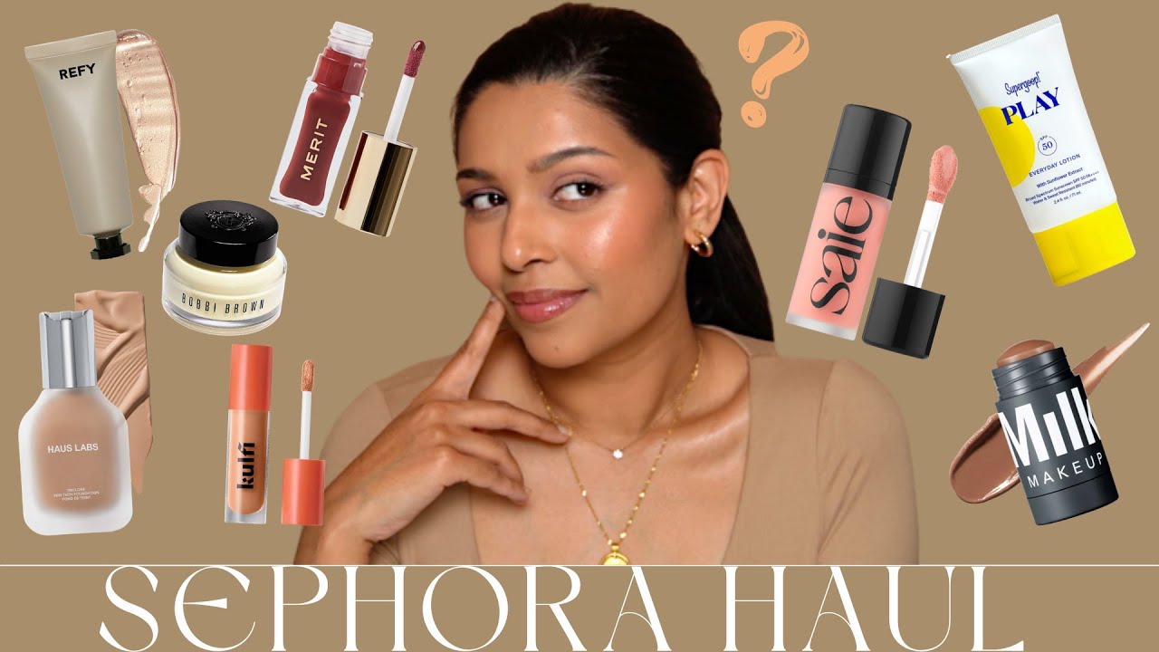 Brown Girl SEPHORA HAUL - Try On + 12hr Wear Test ⌚️ - YouTube