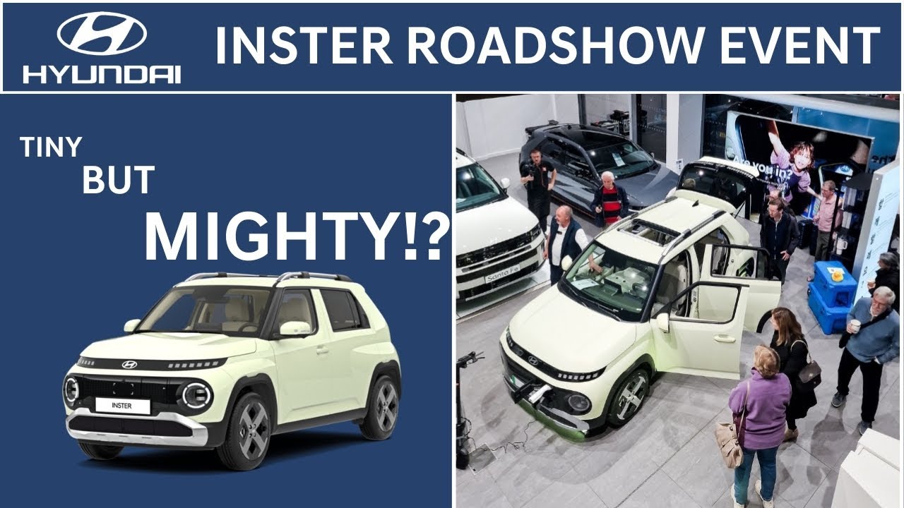 THE Hyundai INSTER Roadshow Launch Event - YouTube
