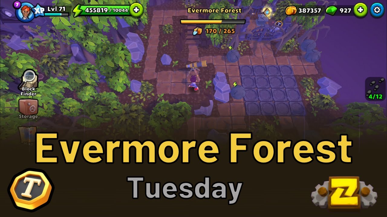 Evermore Forest - #2 Tuesday - Puzzle Adventure - YouTube