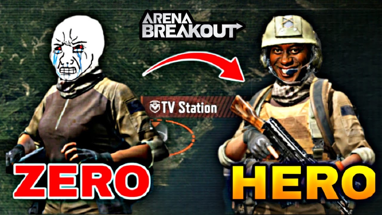 *EXTREME* ZERO to HERO FUNNY MOMENT 😂 IN TV STATION | ARENA BREAKOUT ...