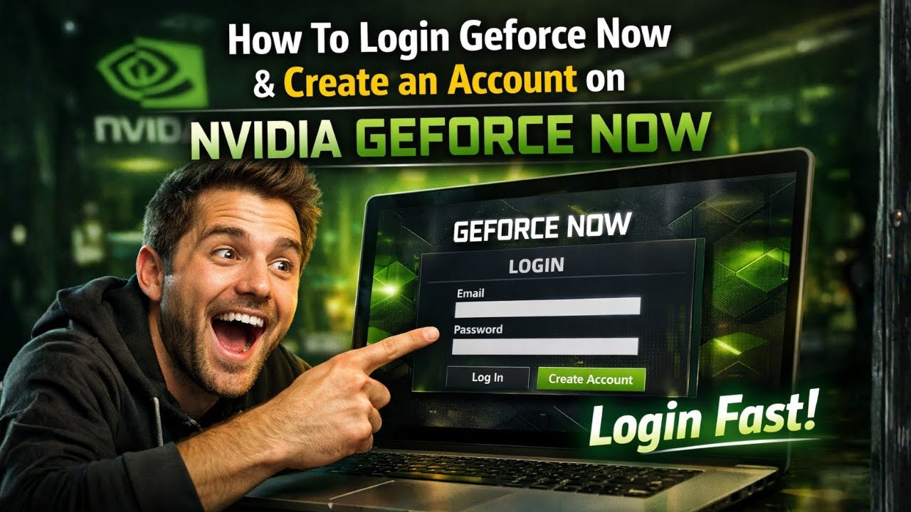 ⚡️ How To Login Geforce Now & Create an Account on Nvidia Geforce Now ...