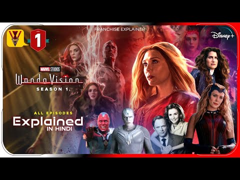 WandaVision Complete Series Explained In HINDI | Disney+ Hotstar Movies हिंदी / उर्दू | Hitesh Nagar