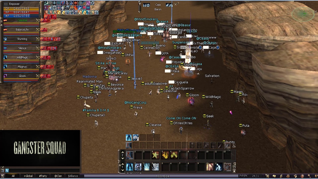 L2Java.club - first day at pvp @GangsterSquaD 🔥🔰 - YouTube