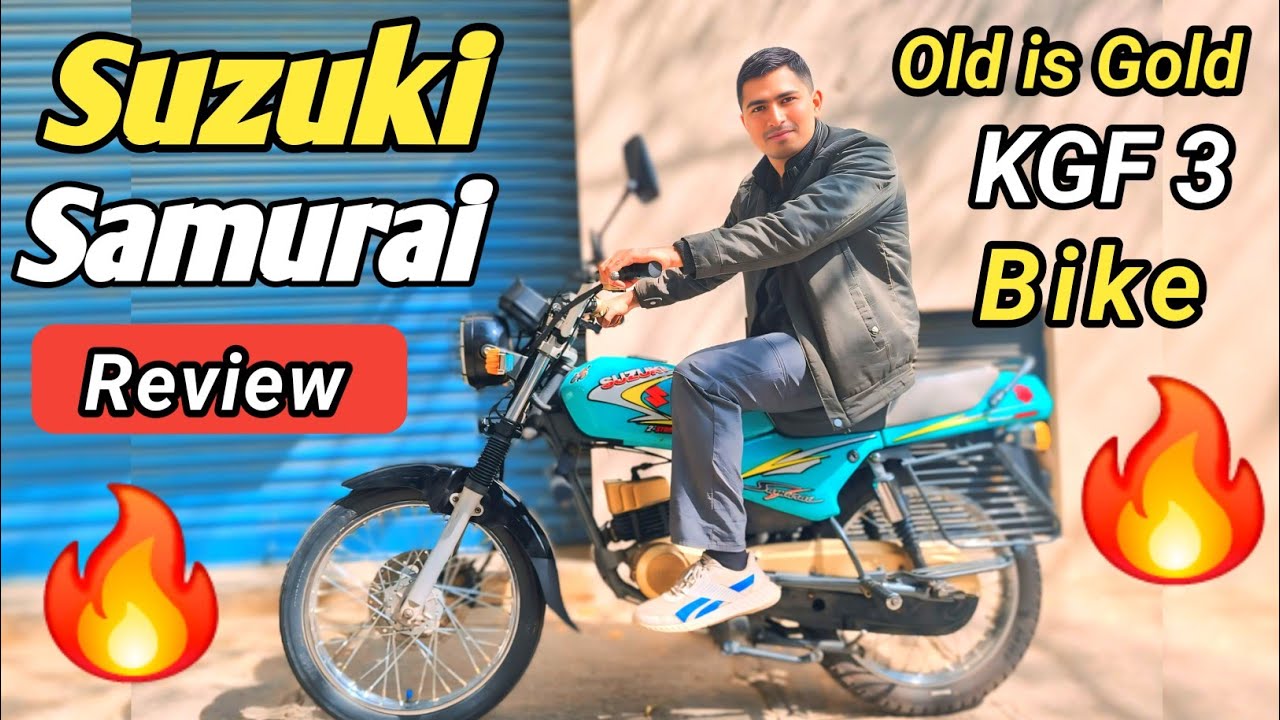 2025 Suzuki Samurai Bike Review | RX100 | Suzuki Samurai | Old is Gold ...