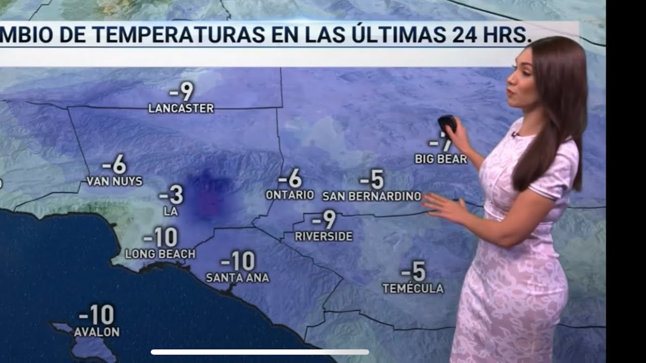 Michelle Trujillo Telemundo 47 Beautiful Curves in Tight Dress - YouTube