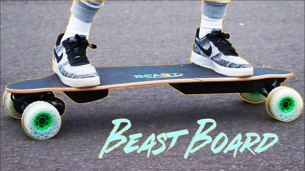 Beast Board Electric Skateboard Review *$600 MONSTER* - YouTube