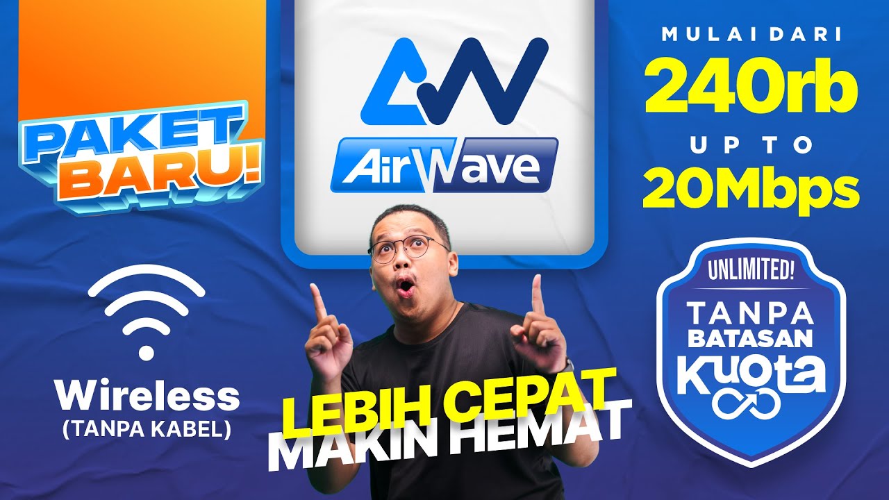 AIRWAVE CITRANET : MURAH, CEPET, TAPI WIRELESS !!! - YouTube