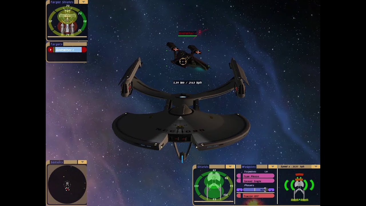 USS Akula vs Orion Godfather | KM | Star Trek Bridge Commander - YouTube