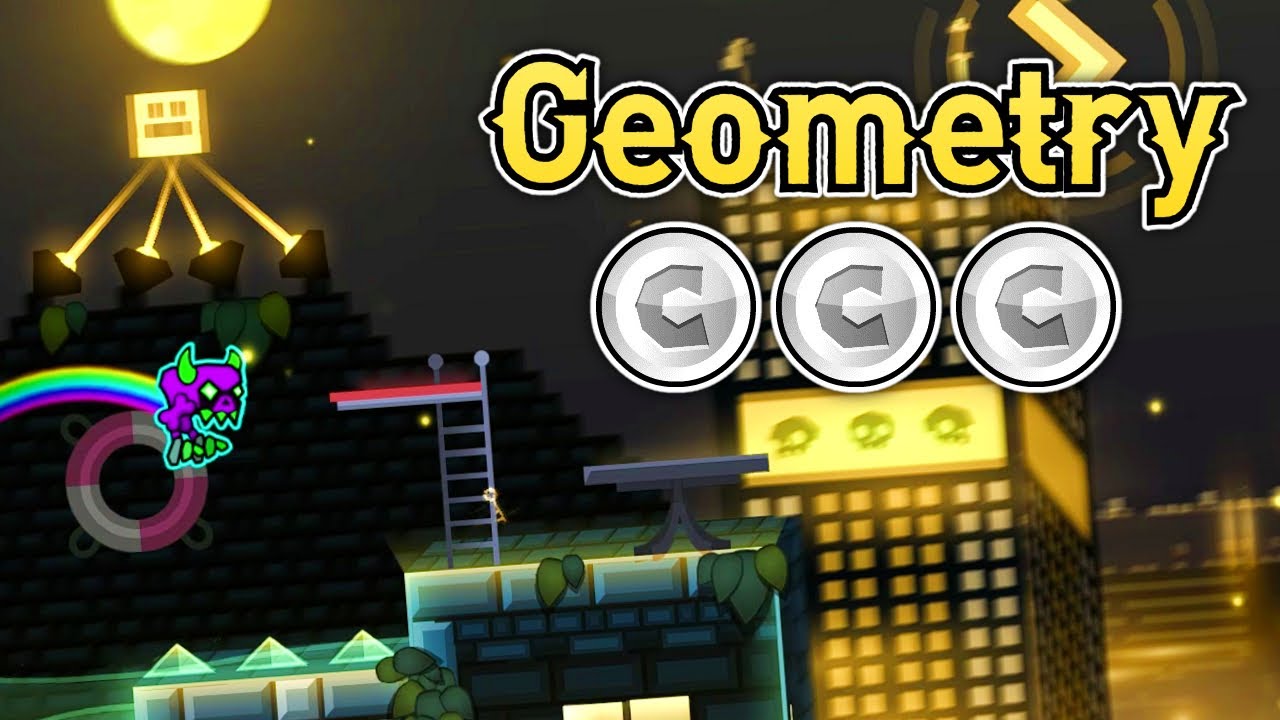 Geometry (ALL Coins) - Geometry Dash 2.2 - YouTube