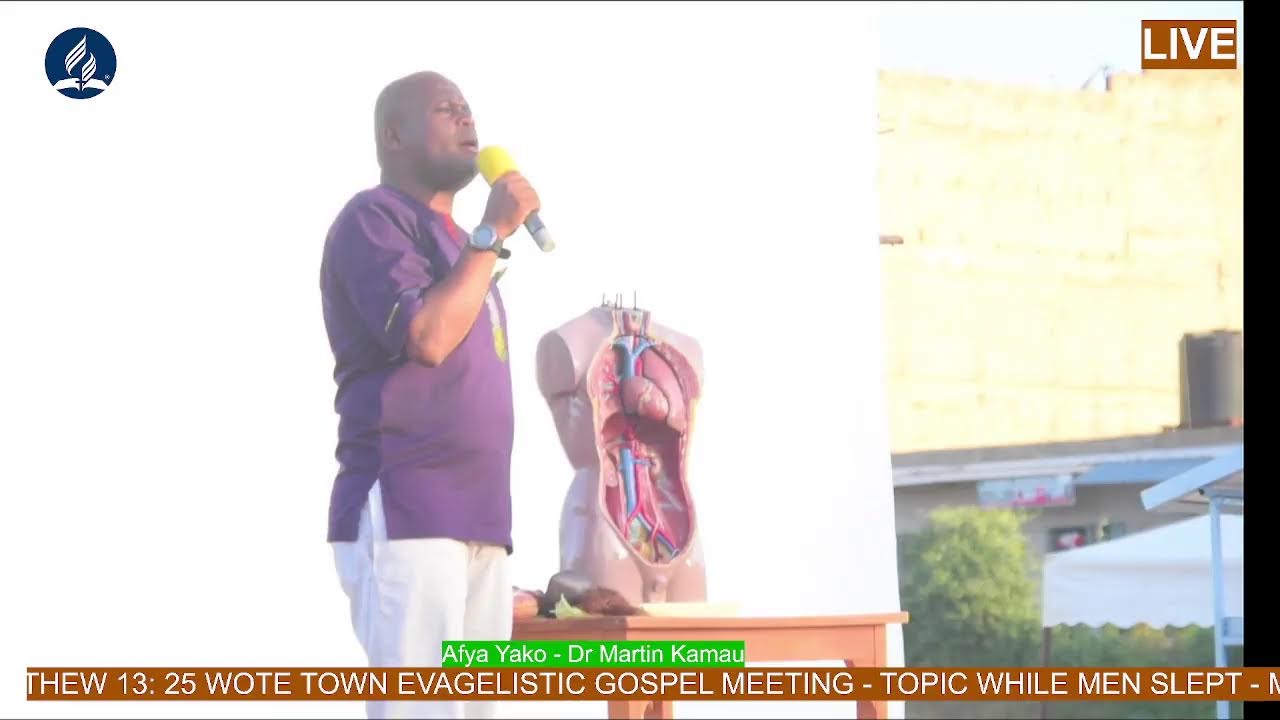 Wote Town Evagelistic Gospel Meeting - Afya Yako - Dr Martin Kamau ...