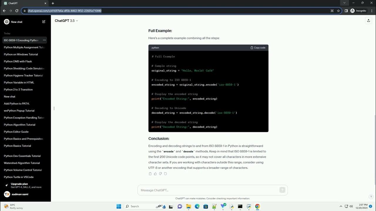 encoding iso 8859 1 in python - YouTube