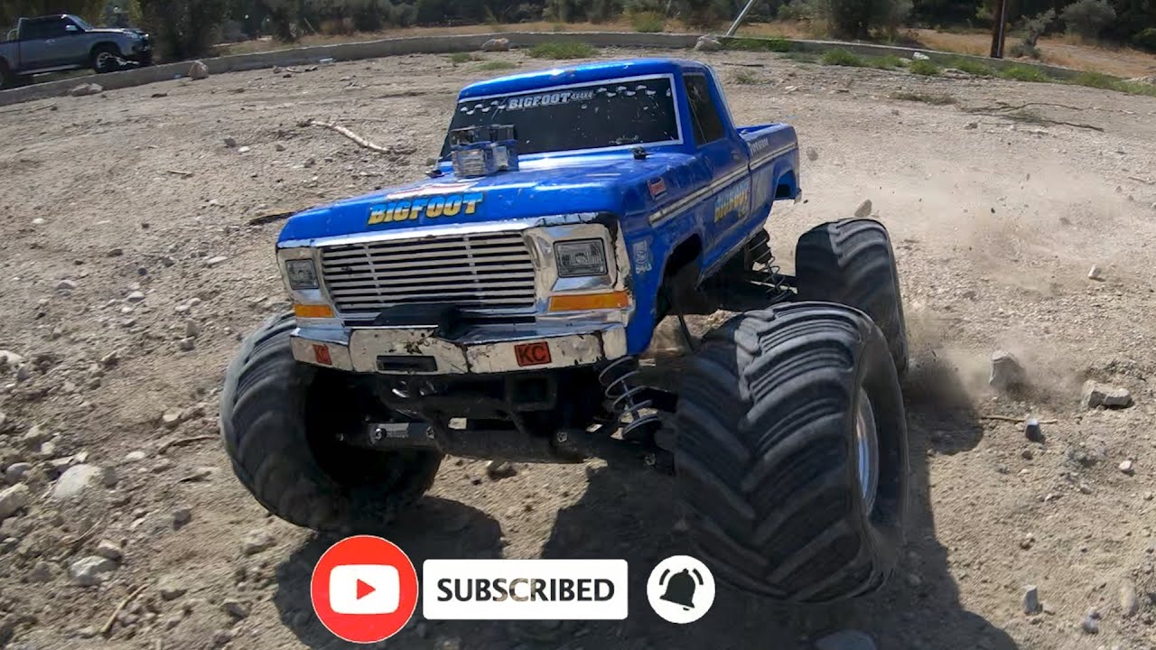 I Bought My First Traxxas Bigfoot - My First Serious RC Car - YouTube