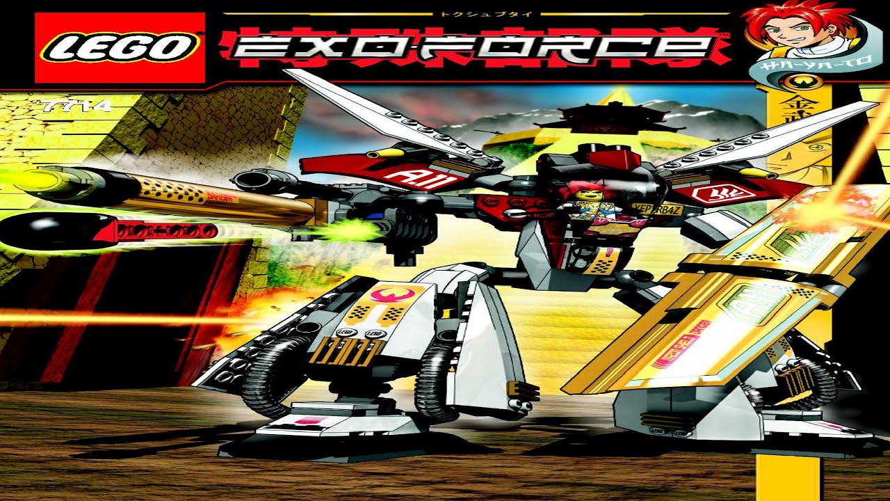 LEGO instructions - Exo-Force - 7714 - Golden Guardian - YouTube