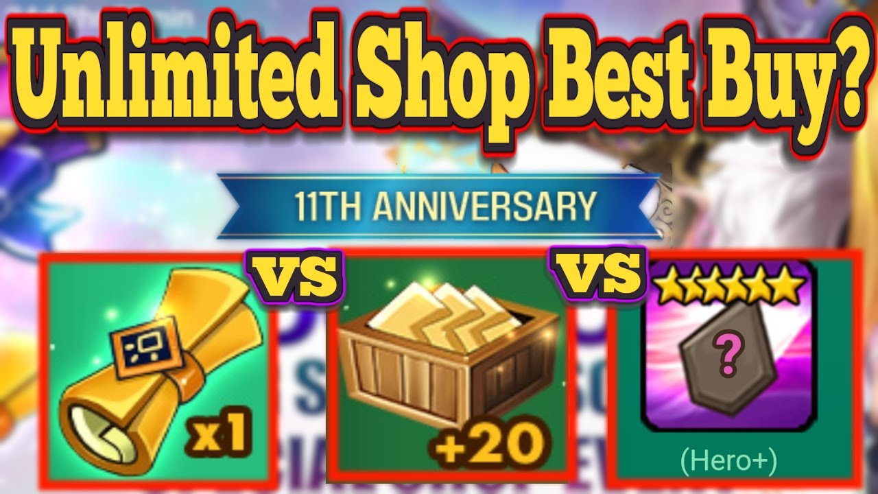 So Many Legendary Runes in The 11th Year Anniversary Unlimited Shop ...