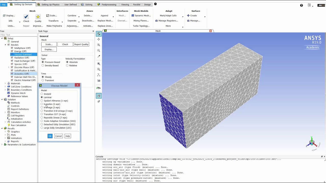 Ansys 19 Fluent Static Structural Buckling Modal water tank tower ...