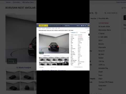 2017 Mercedes C180 alınır mı? #sahibinden #mercedesc180