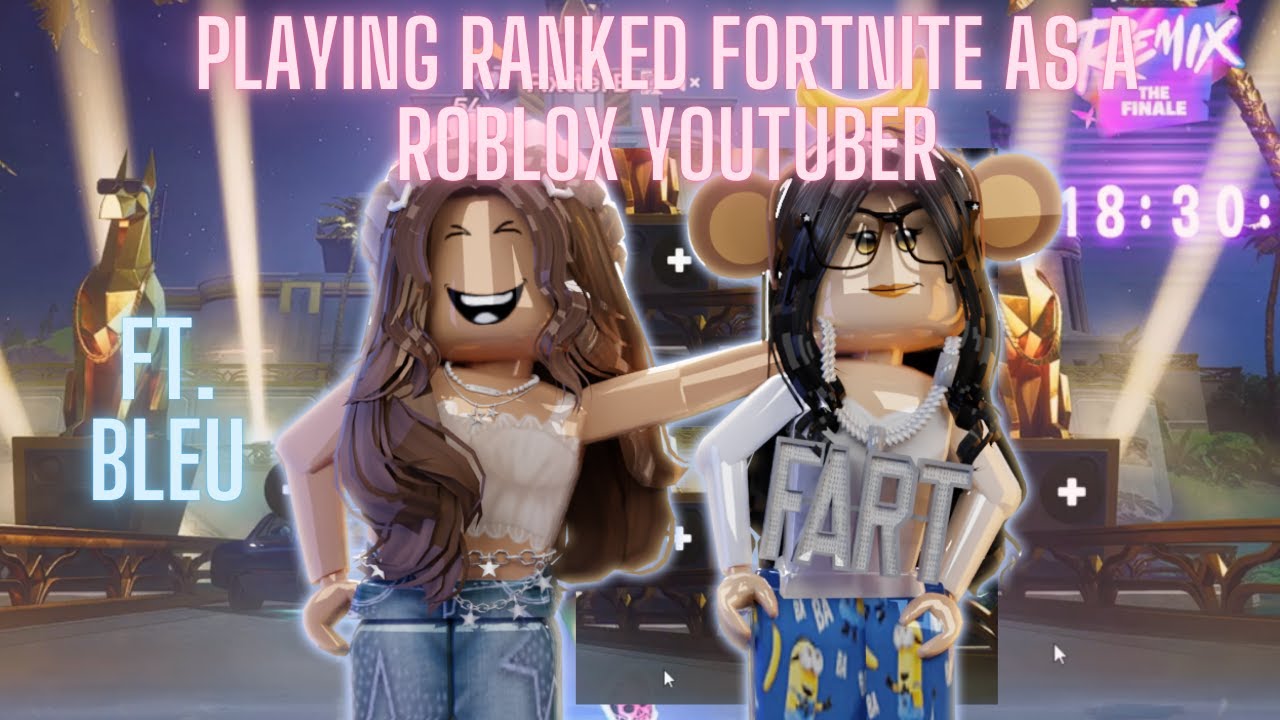 I Played Ranked Fortnite as a Roblox Player.. - YouTube