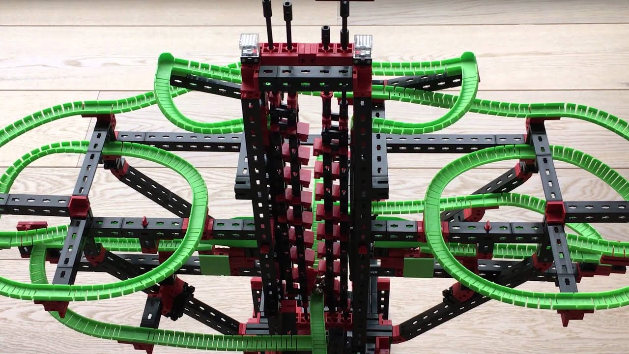 Fischertechnik DYNAMIC-XL Stufenförderer - YouTube