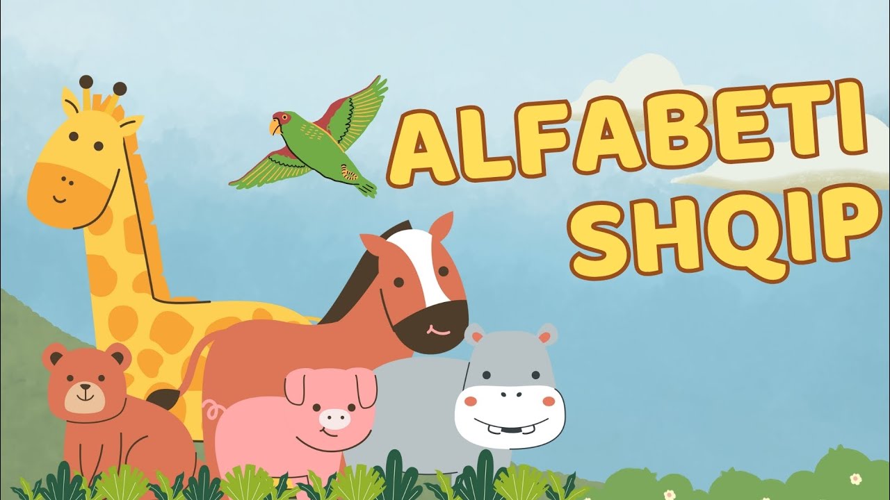 Alfabeti në Shqip me kafshë dhe fruta - Të mësojmë së bashku - YouTube