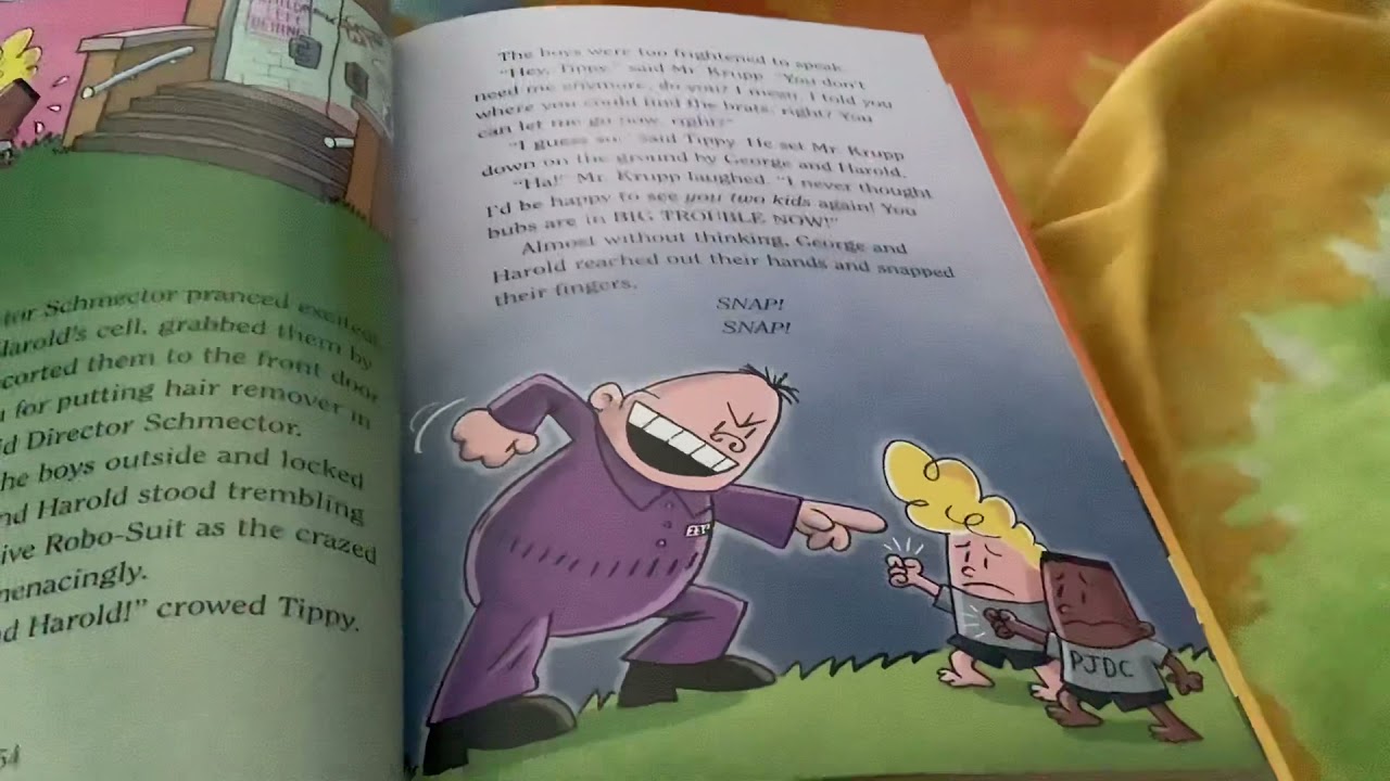 Captain Underpants Book 9 in full color Chapter 6 Calling Captain ...