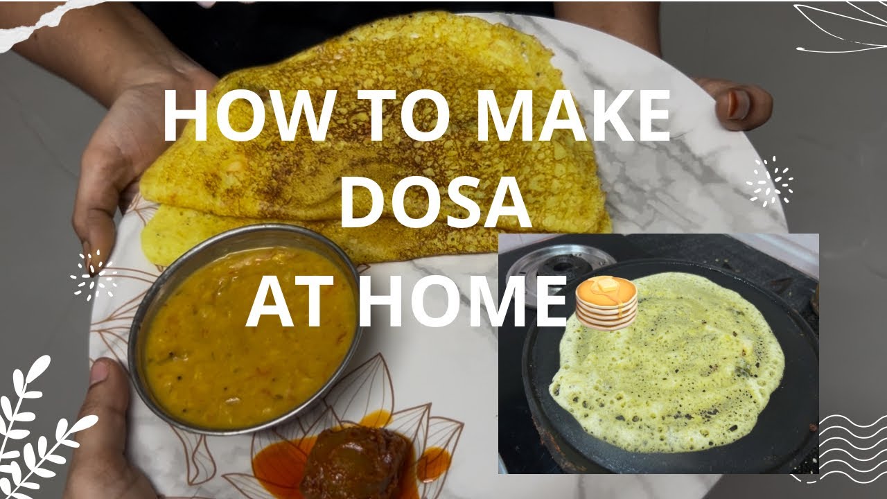 How to make perfect 💗dosa at home 🏠 #ummadivlogs #foodie - YouTube
