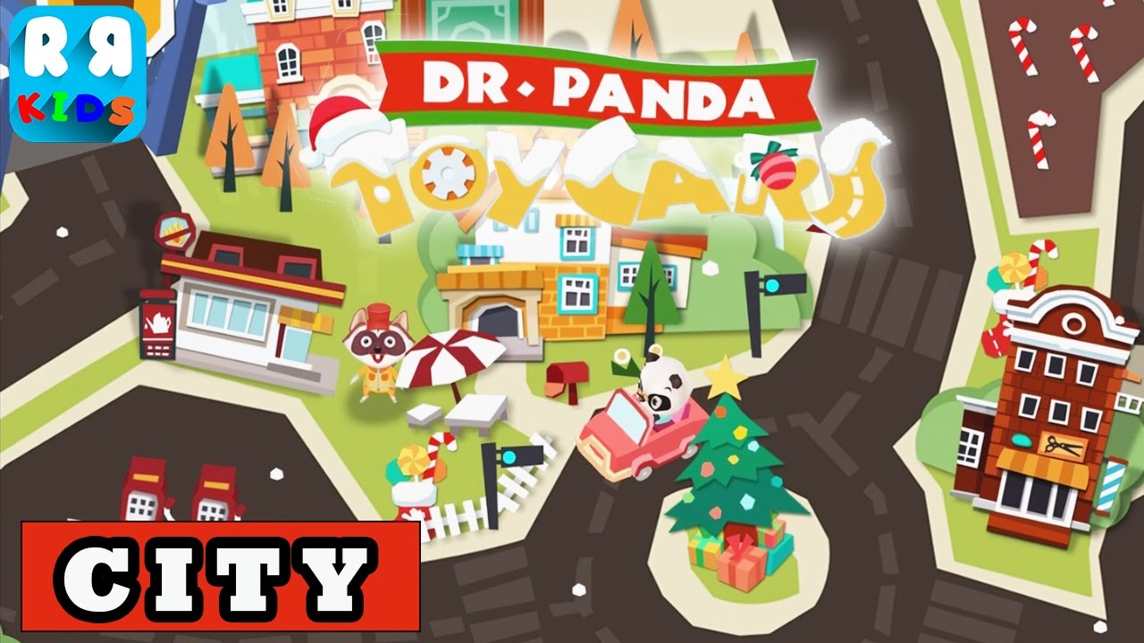 Dr. Panda Toy Cars - Christmas Version - Part 2 City - YouTube