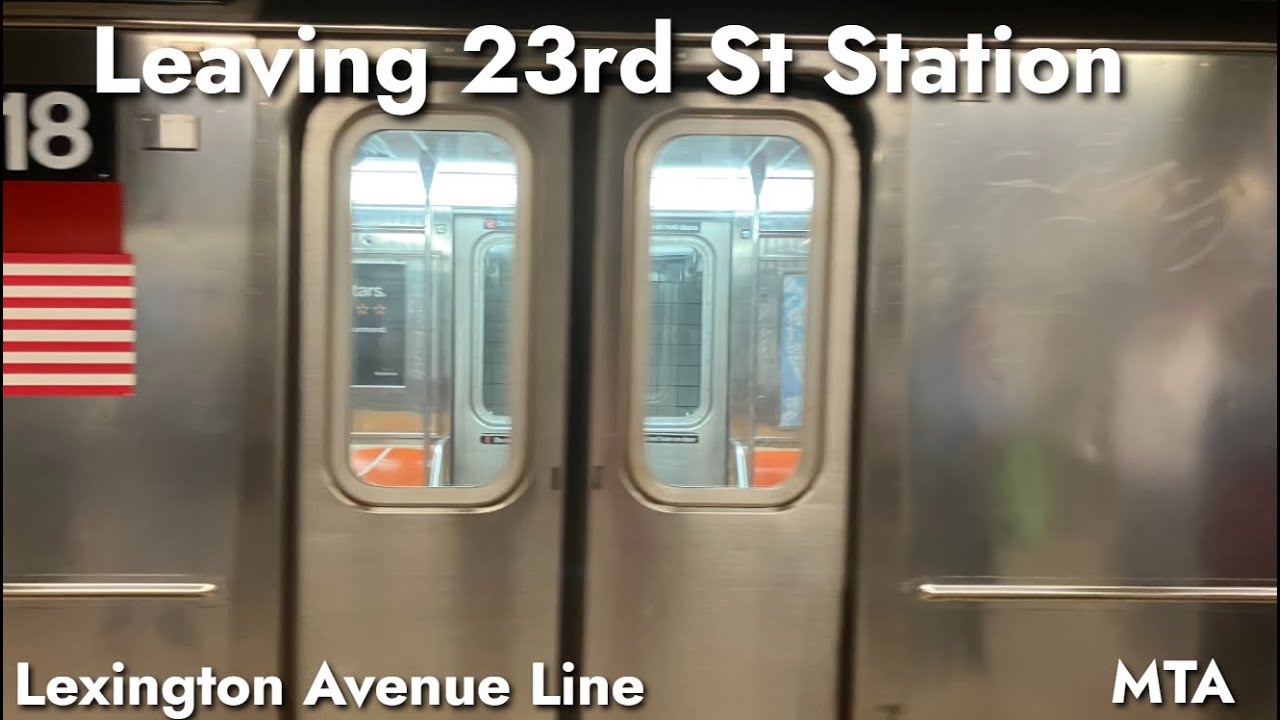 Riding an MTA R62A 6 Train | Lexington Avenue Line | Leaving from 23rd ...