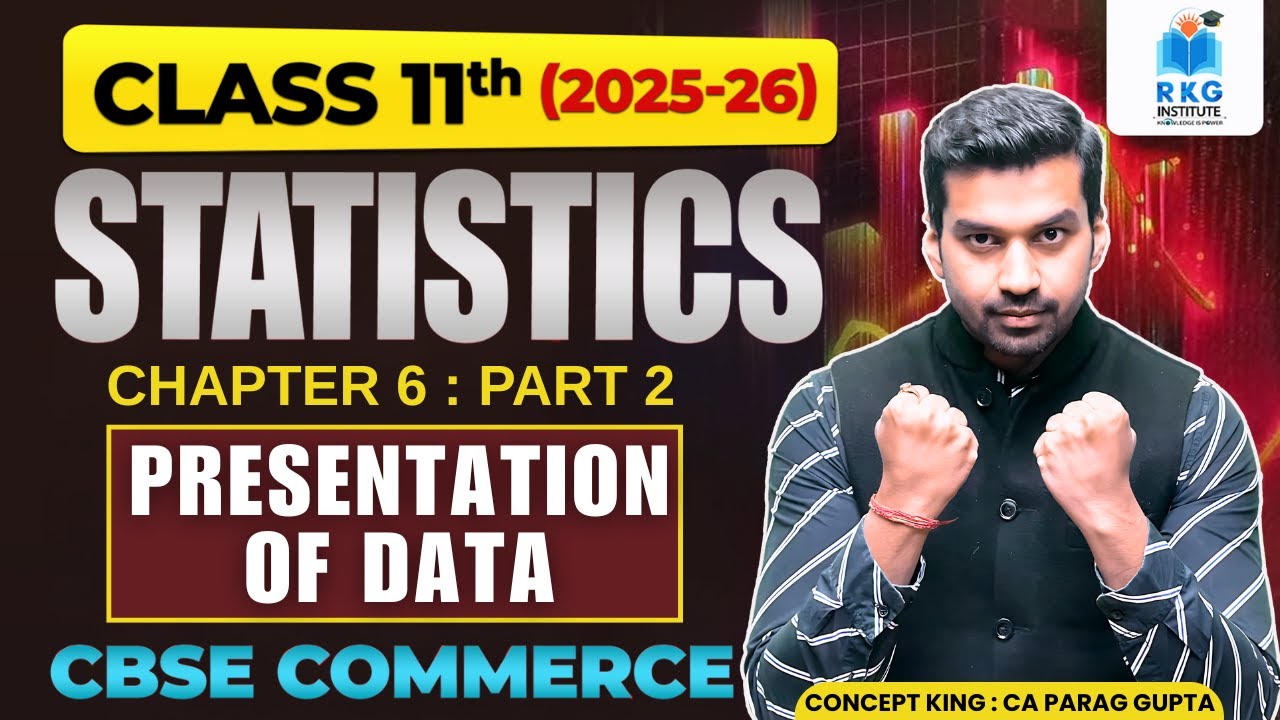 Diagrammatic Presentation of Data | Class 11 | Chapter 6 | Part 2 ...