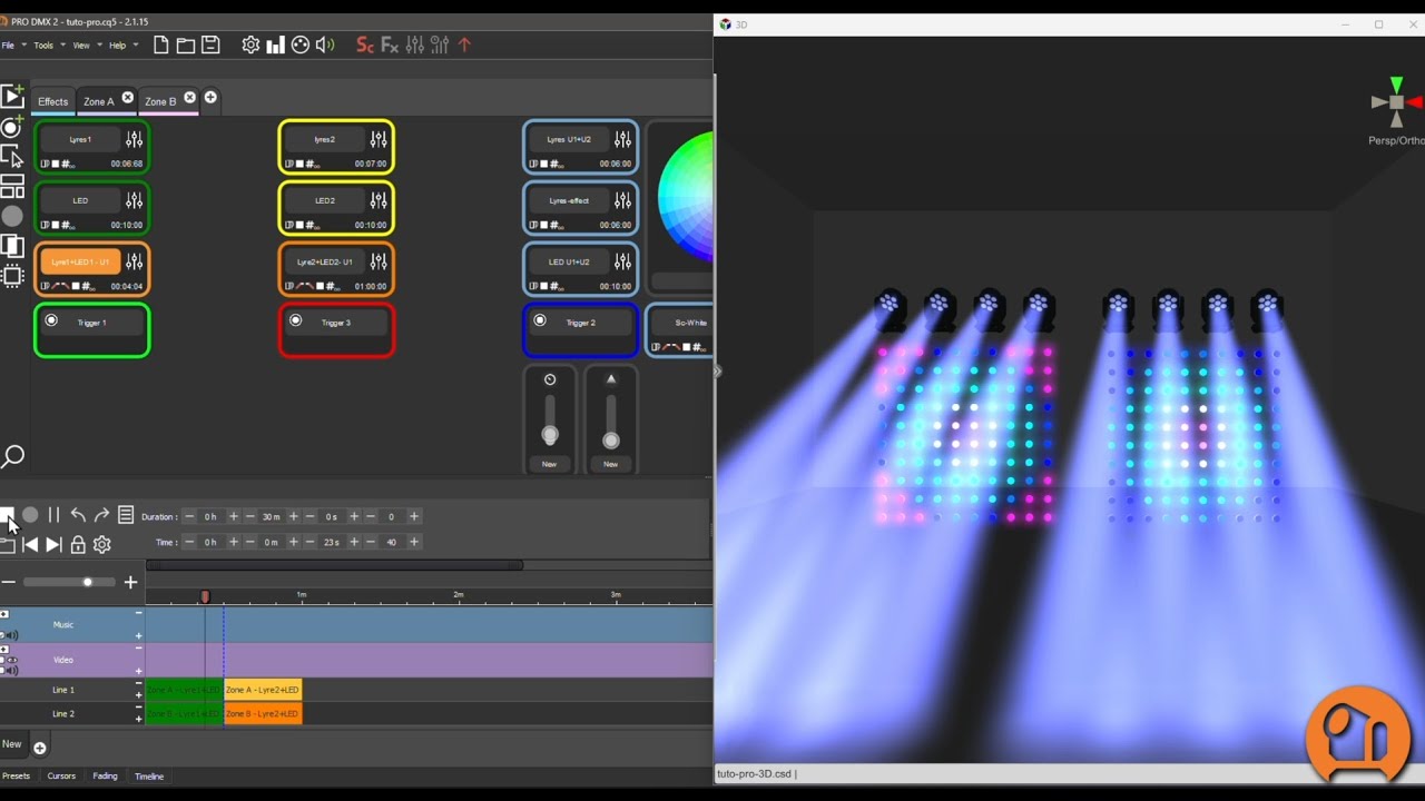 PRO DMX 2 - PRO mode quick start - YouTube
