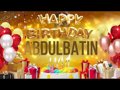 ABDUL BATiN - Happy Birthday Abdul Batin