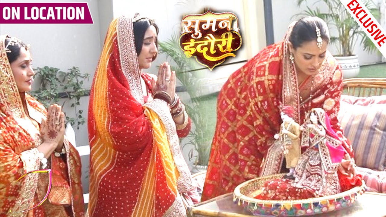 Suman Indori | Teerth Ke Liye Suman Ne Ki Puja, Devika Ne Chali Badi ...