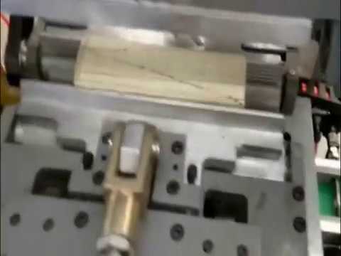Bookblock rounding and backing machine - YouTube