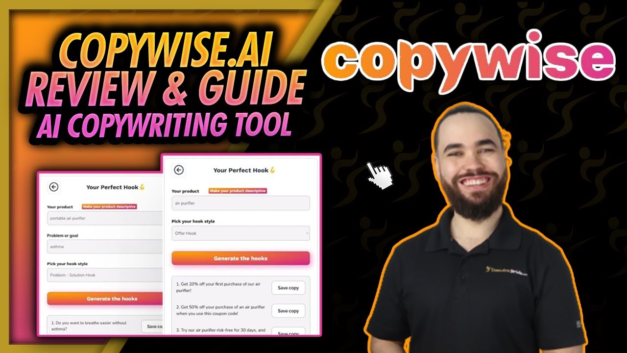 Copywise.ai Review & Guide AppSumo Lifetime Deal Copywriting Tool 📝 Josh Pocock ExecutiveStride ...
