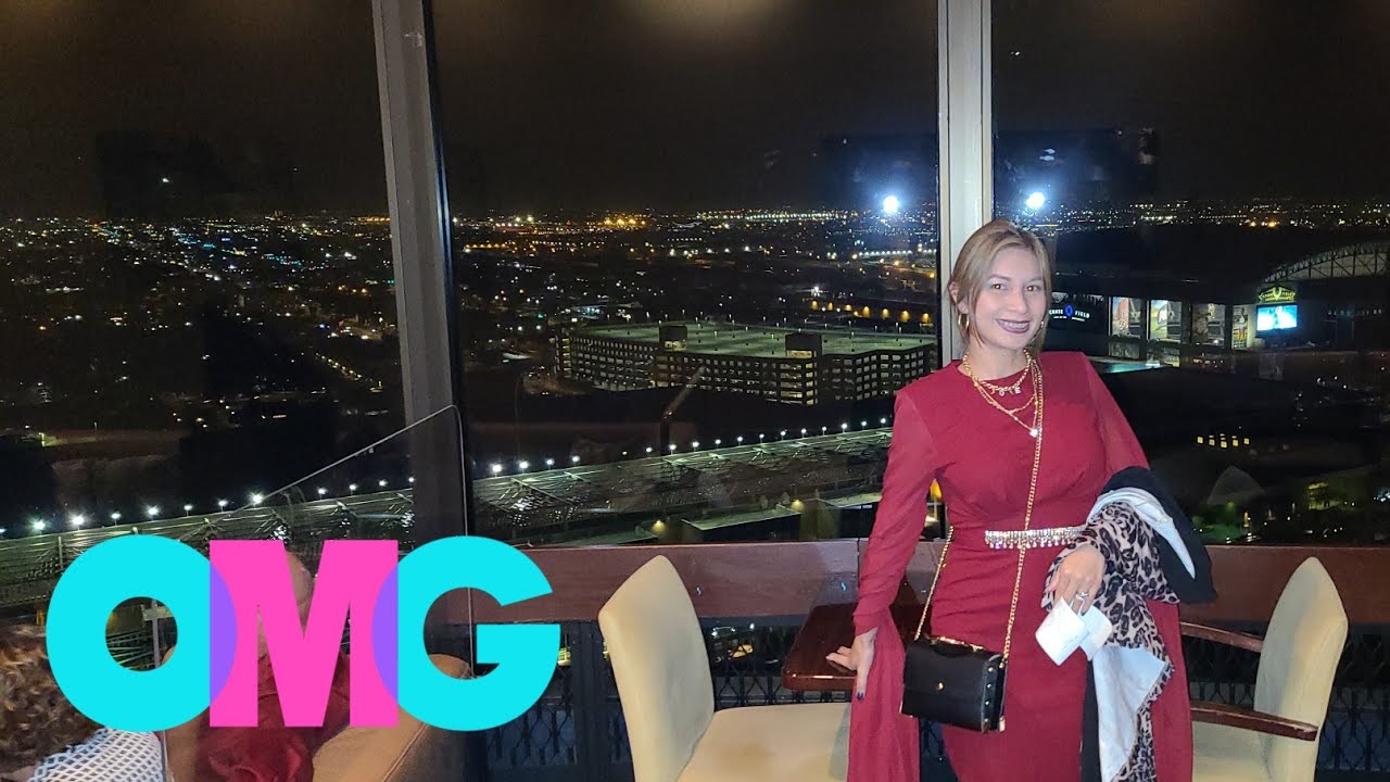 Compass Arizona Grill In Hyatt Regency Hotel Phoenix 360 Revolving Rooftop Restaurant