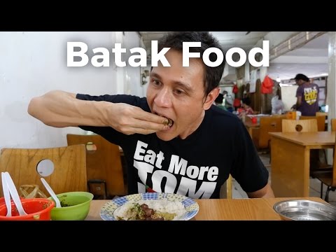 Batak Food - Northern Sumatran Food at Lapo Ni Tondongta Restaurant in ...
