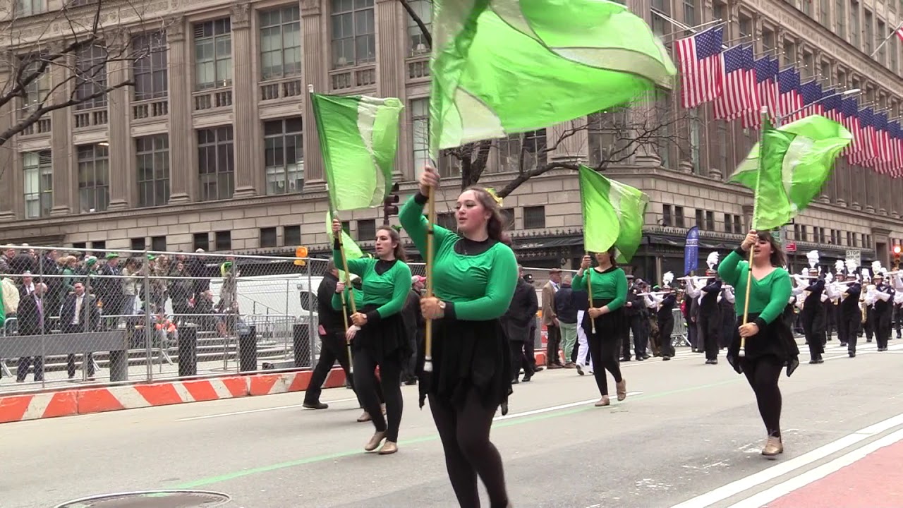 Vernon High School 2019 NYC Saint Patrick's Day Parade - YouTube