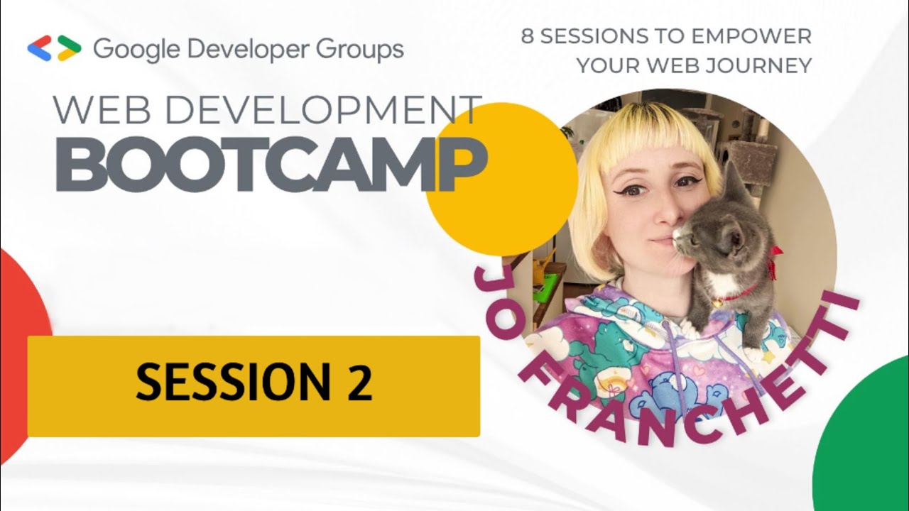 Web Development Bootcamp | Session 2 with Jo Franchetti 🚀 HTML - YouTube