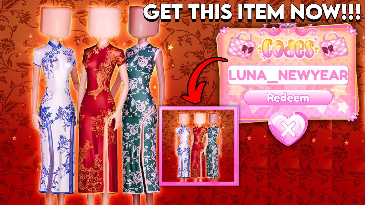 GET THIS LIMITED CHINESE LUNAR NEW YEAR CODE ITEM NOW!! - YouTube