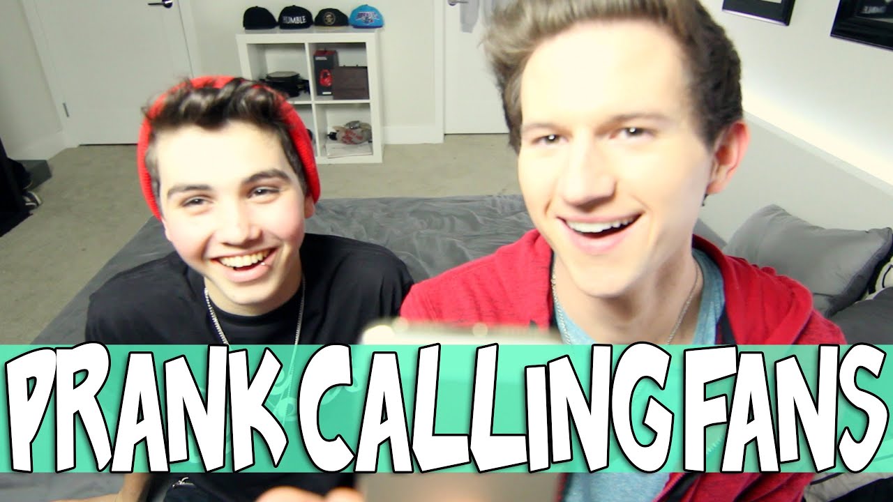 PRANK CALLING FANS W/ SAM | RICKY DILLON - YouTube