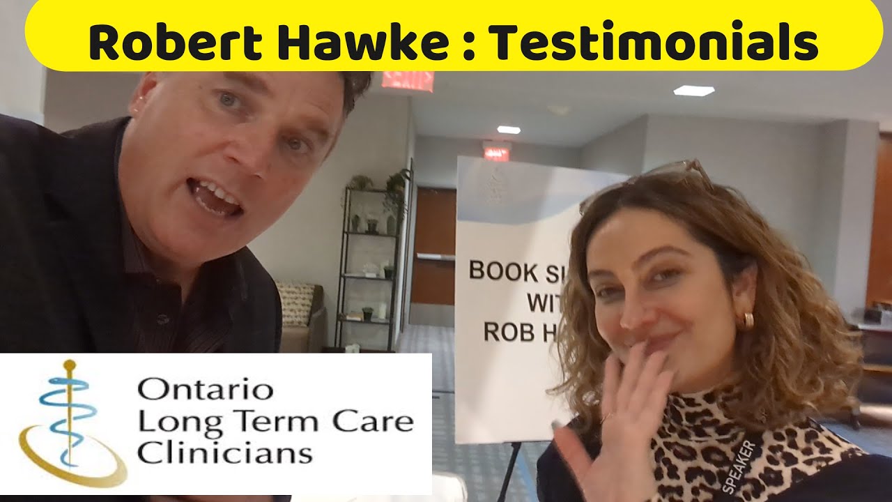 Robert Hawke Testimonial OLTCC Incoming President - YouTube